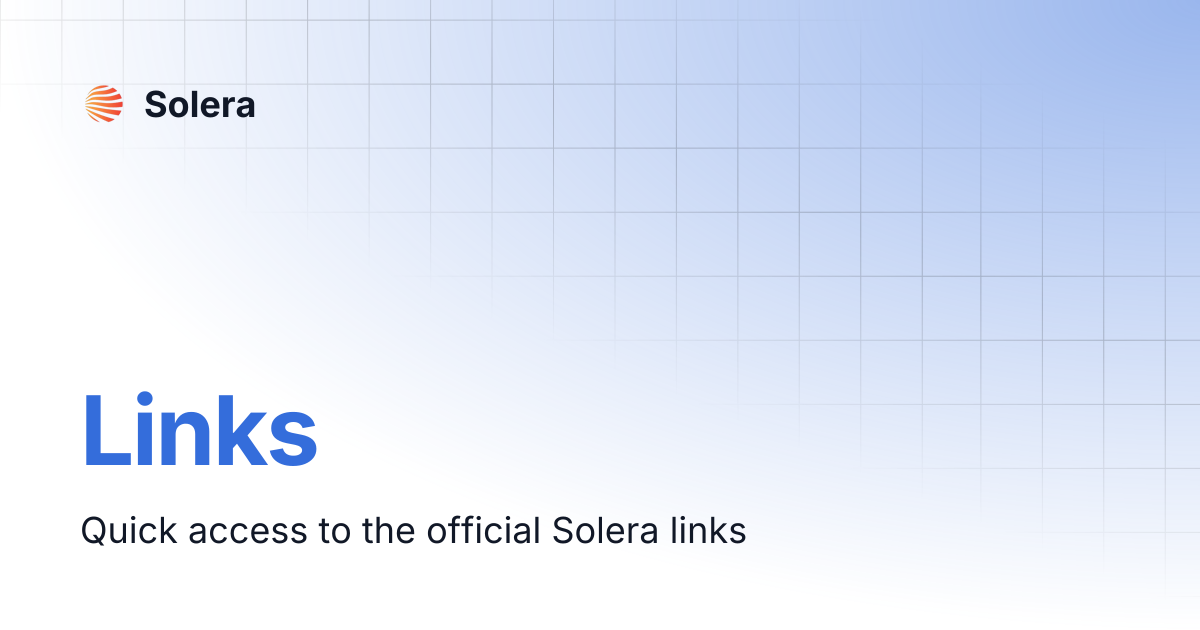 Links | Solera